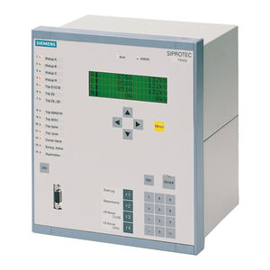 SIEMENS SIPROTEC 7UM62 MANUAL Pdf Download | ManualsLib