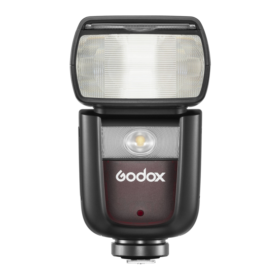 Godox V860IIIC - TTL Li-ion Camera Flash to Canon Manual | ManualsLib