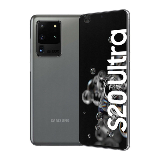 SAMSUNG GALAXY S20 ULTRA 5G REPAIR MANUAL Pdf Download | ManualsLib