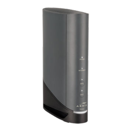 COMMSCOPE TOUCHSTONE TG6452 USER MANUAL Pdf Download | ManualsLib