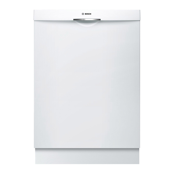 BOSCH SHS5AV52UC INSTALLATION DETAILS Pdf Download | ManualsLib