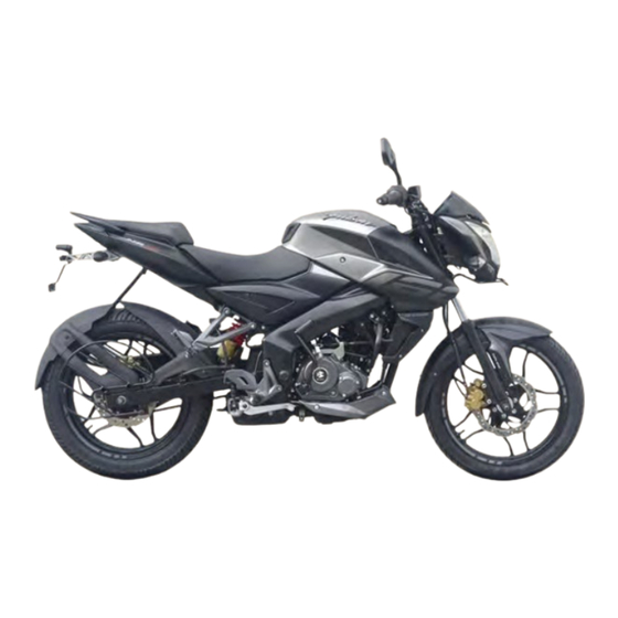 BAJAJ PULSAR NS160 2025 OWNER'S MANUAL Pdf Download | ManualsLib