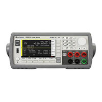 Keysight technologies B2962A Power Source Manuals