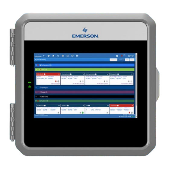 COPELAND SITE SUPERVISOR INSTALLATION AND OPERATION USER MANUAL Pdf ...
