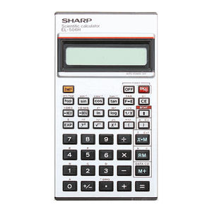 SHARP EL-506H INSTRUCTION MANUAL Pdf Download | ManualsLib