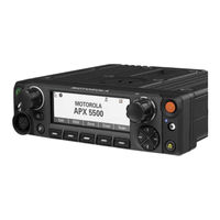 MOTOROLA SOLUTIONS APX 8500 USER MANUAL Pdf Download | ManualsLib