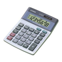 CASIO MS-80TE USER MANUAL Pdf Download | ManualsLib