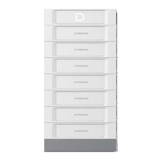 Dyness STACK100 Battery System Installation Manual | ManualsLib