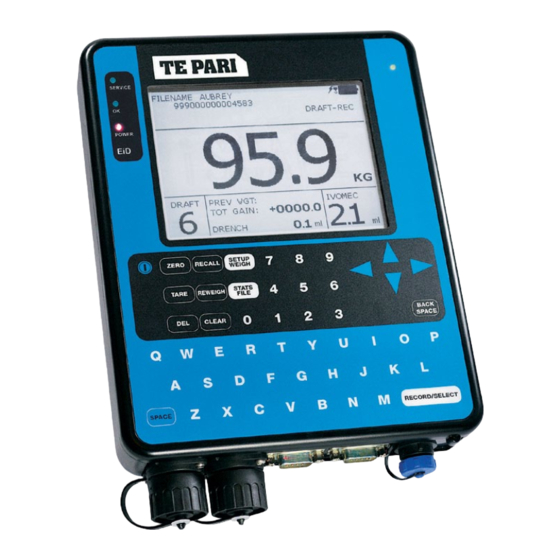 Te pari T10 Manuals | ManualsLib