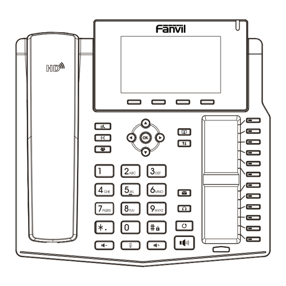 FANVIL X6 QUICK INSTALLATION MANUAL Pdf Download | ManualsLib