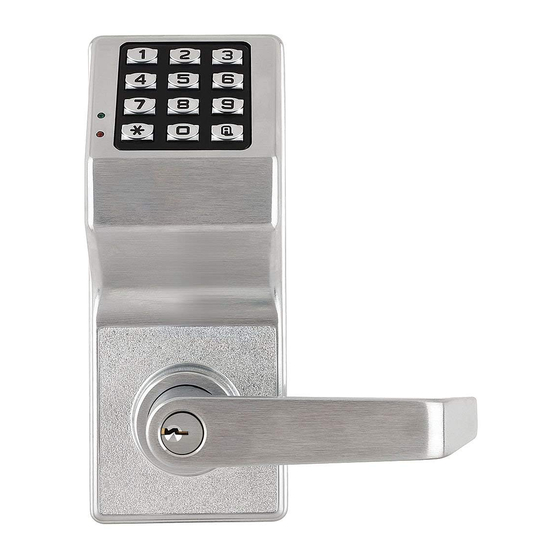 ALARM LOCK DL6100 WIRELESS TRILOGY INSTALLATION INSTRUCTIONS MANUAL Pdf ... ALARM LOCK DL6100 WIRELESS TRILOGY INSTALLATION INSTRUCTIONS MANUAL Pdf ...