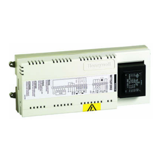 HONEYWELL W7752D2007 INSTALLATION INSTRUCTIONS Pdf Download | ManualsLib