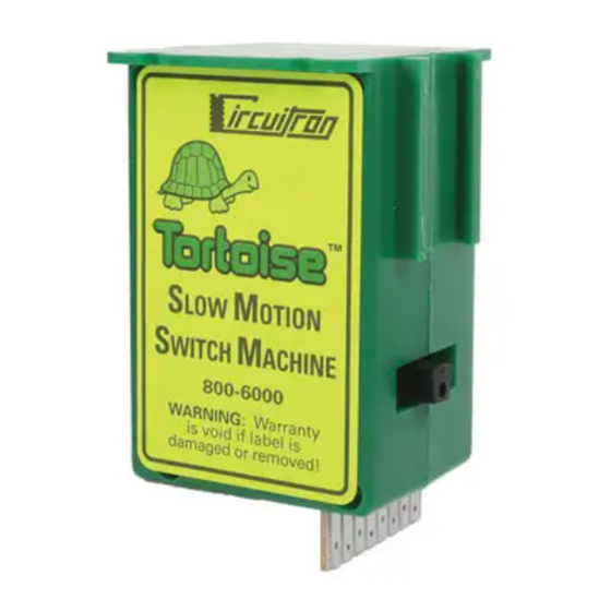CIRCUITRON TORTOISE QUICK START MANUAL Pdf Download | ManualsLib