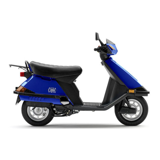 HONDA CH80 SERVICE MANUAL Pdf Download | ManualsLib