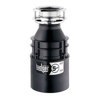 Insinkerator Badger 444 Garbage Disposal Manuals