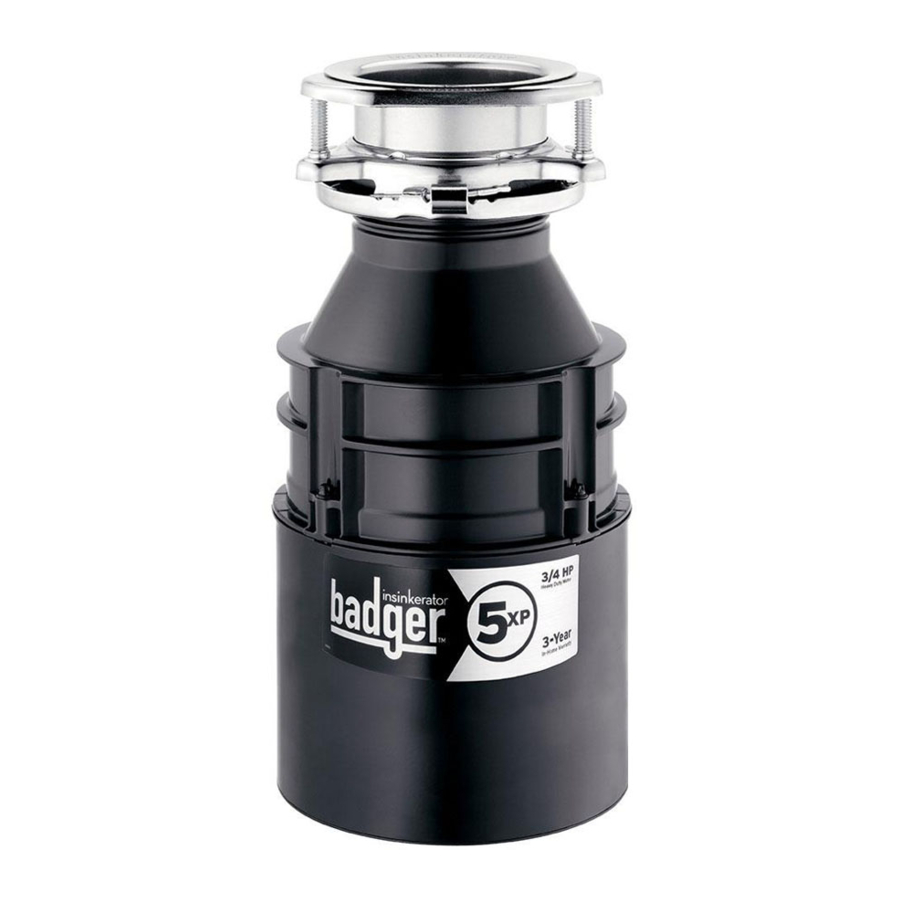 InSinkErator Badger 5XP / 15ss / 333 / 444 / 700 / 900, Contractor 333 ...