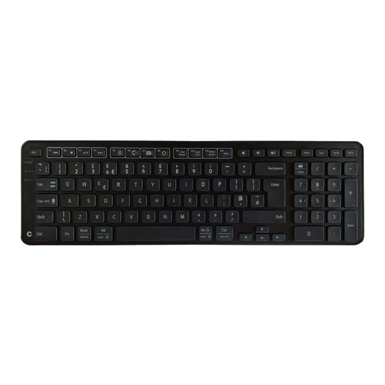 CONTOUR BALANCE KEYBOARD PRODUCT MANUAL Pdf Download | ManualsLib