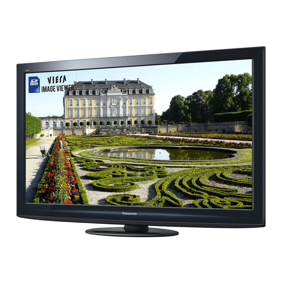 PANASONIC VIERA TX-P50G20ES OPERATING INSTRUCTIONS MANUAL Pdf Download ...