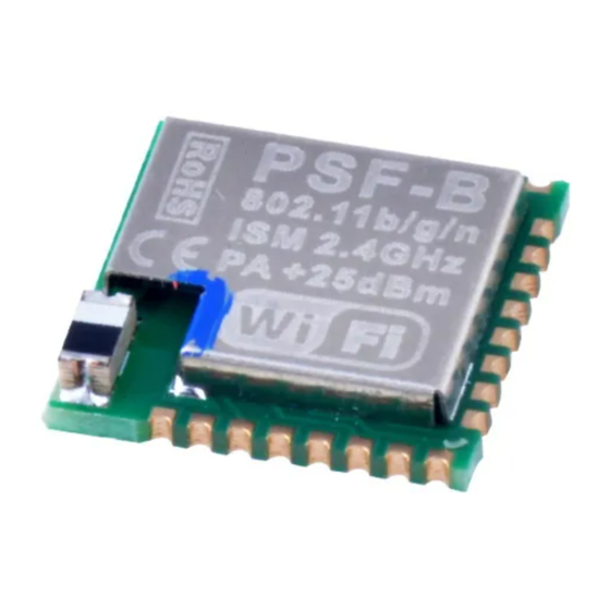 PSF-B04 4-Channel Wi-Fi Switch Module Application Guide | ManualsLib