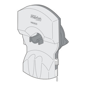 CHAMBERLAIN MERLIN PROFESSIONAL MR800 INSTALLATION AND OPERATING ...