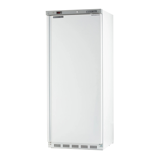 MAXX COLD MXX-23R SERVICE, INSTALLATION AND CARE MANUAL Pdf Download ...