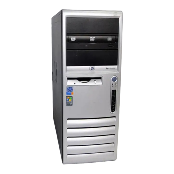 HP COMPAQ DC7600 MT DESKTOP SUPPLEMENTARY MANUAL | ManualsLib