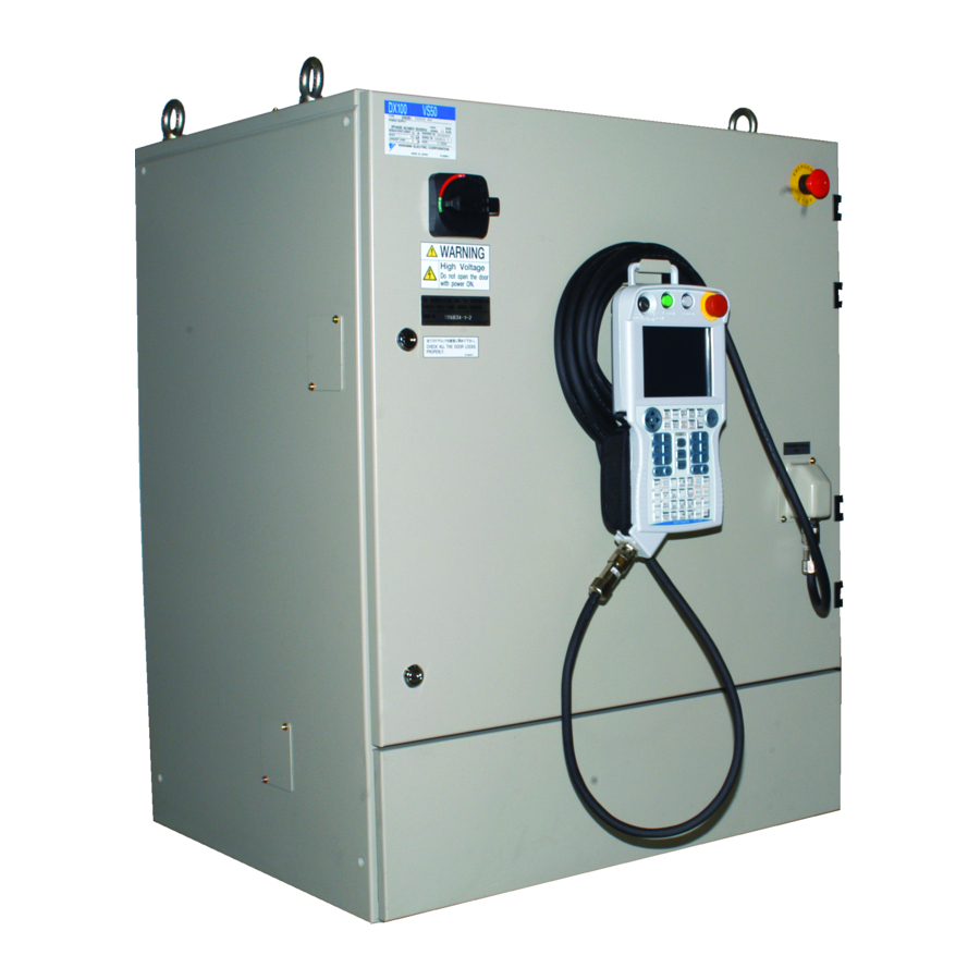 YASKAWA DX100, 156239-1CD, HW0485417 Manual | ManualsLib