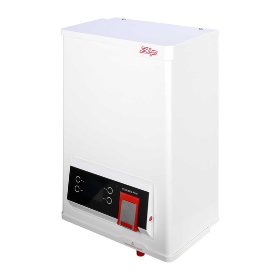 ZIP HYDROBOIL PLUS 3L INSTALLATION INSTRUCTIONS MANUAL Pdf Download ...