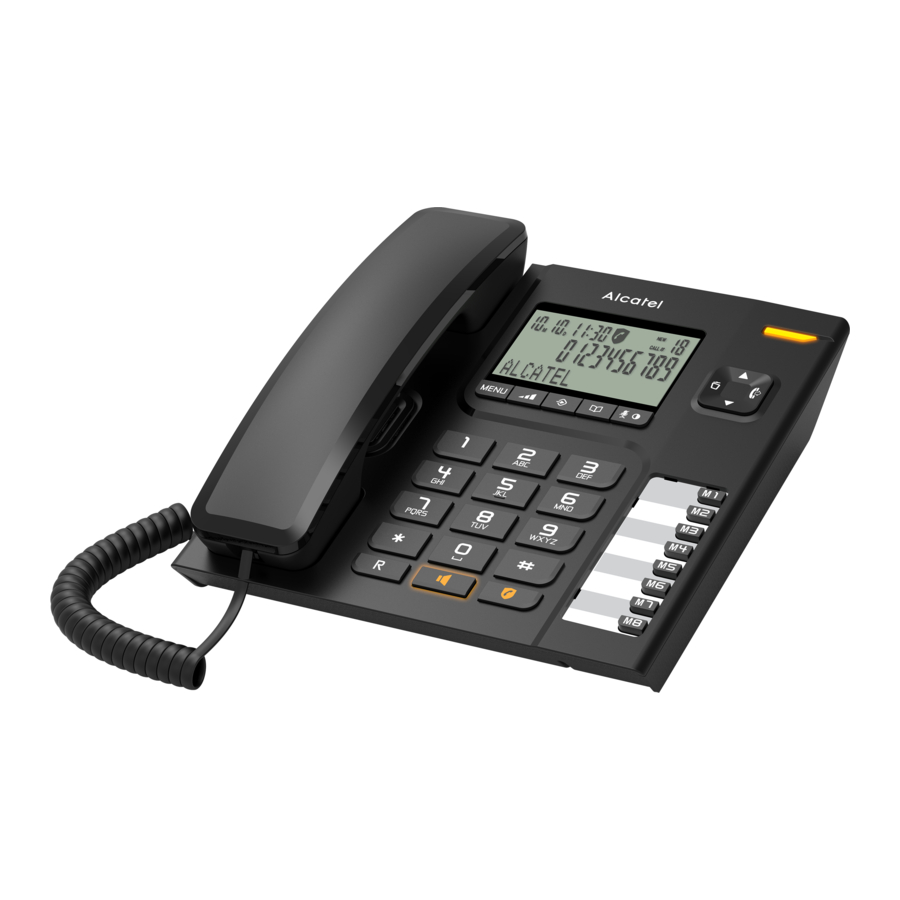 Alcatel T78 - Telephone Manual | ManualsLib