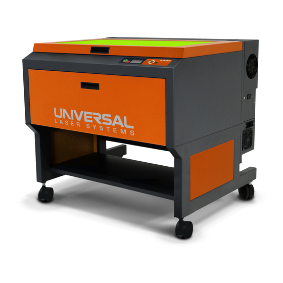 UNIVERSAL LASER SYSTEMS PLS6MW USER MANUAL Pdf Download | ManualsLib
