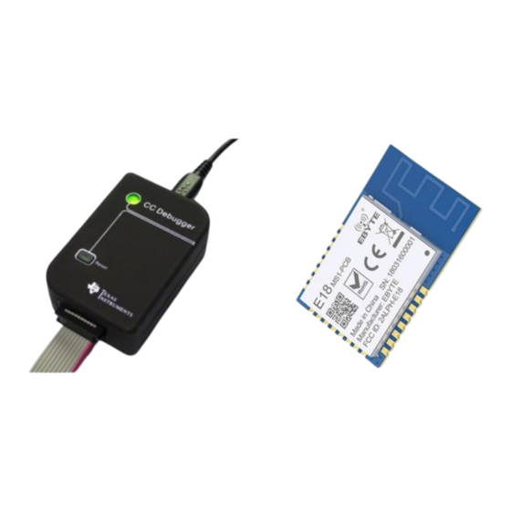 EBYTE E18 SERIES OPERATION INSTRUCTIONS MANUAL Pdf Download | ManualsLib