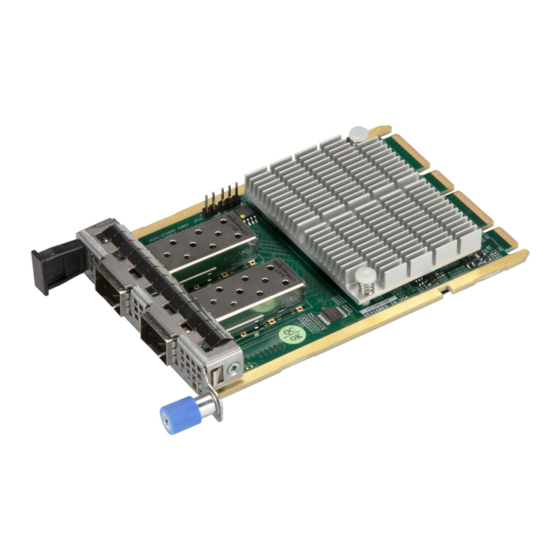 SUPERMICRO AOC-A25G-M2SM USER MANUAL Pdf Download | ManualsLib