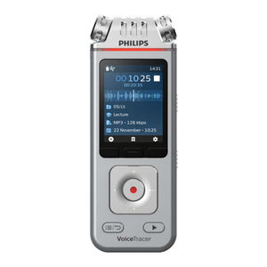 PHILIPS VOICE TRACER DVT4110 USER MANUAL Pdf Download | ManualsLib