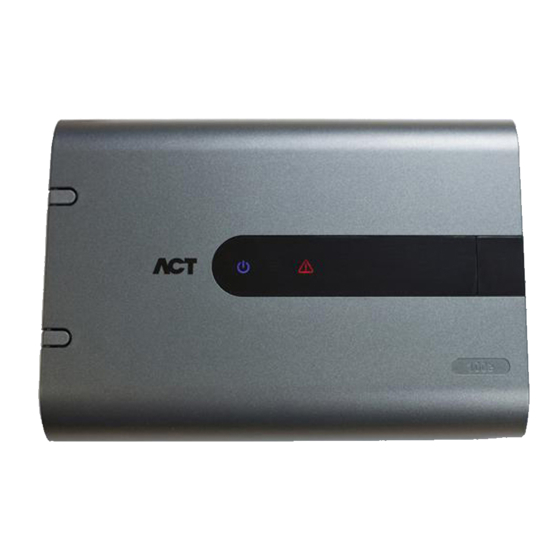 VANDERBILT ACTPRO-1002A INSTALLATION AND OPERATING INSTRUCTIONS MANUAL ...