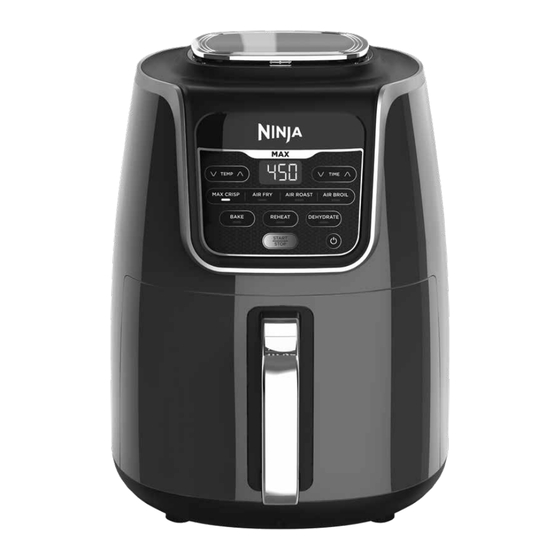 NINJA AIR FRYER MAX XL AF161 OWNER'S MANUAL Pdf Download | ManualsLib