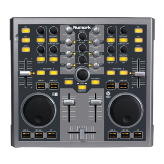 NUMARK MIDI CONTROLLER QUICK START MANUAL Pdf Download | ManualsLib