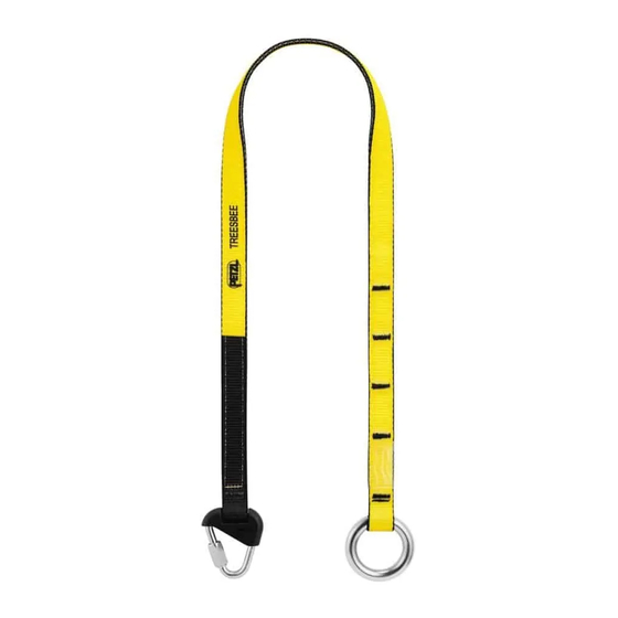 PETZL TREESBEE MANUAL Pdf Download | ManualsLib