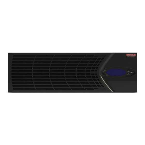 ORACLE ACME PACKET 6350 HARDWARE INSTALLATION AND MAINTENANCE MANUAL ...