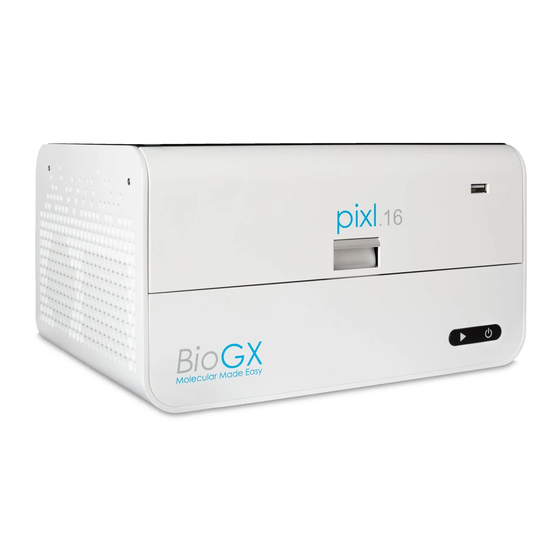 BIOGX PIXL INSTRUCTIONS FOR USE MANUAL Pdf Download | ManualsLib