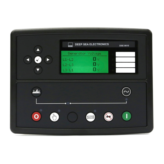 DSE DSE8610 MKII INSTALLATION INSTRUCTIONS MANUAL Pdf Download | ManualsLib