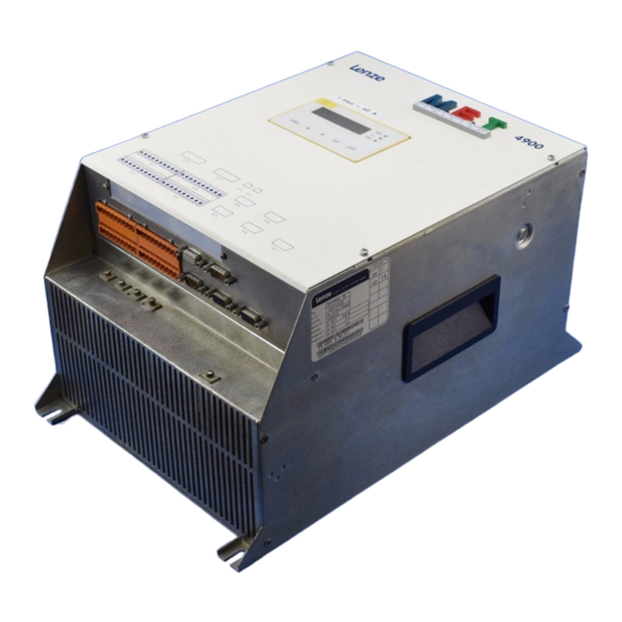 LENZE 4900 MANUAL Pdf Download | ManualsLib
