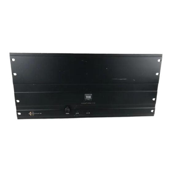 Sonance SONAMP 5150 amplifier Installation & Operation Manual | ManualsLib