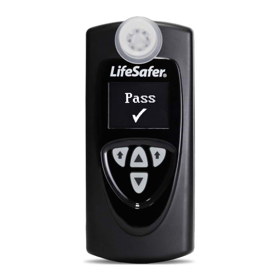 LifeSafer Ignition Interlock Manual | ManualsLib