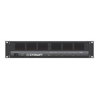 CROWN CP660 AMPLIFIER SPECIFICATIONS | ManualsLib