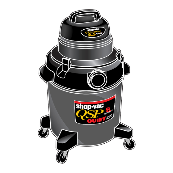 SHOP-VAC QPS25 QUICK START MANUAL Pdf Download | ManualsLib