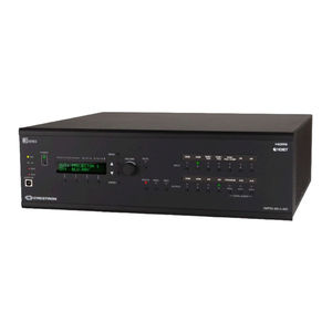 CRESTRON 3-SERIES DIGITALMEDIA 300 OPERATION MANUAL Pdf Download ...