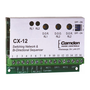 CAMDEN CX-12 INSTALLATION INSTRUCTIONS MANUAL Pdf Download | ManualsLib
