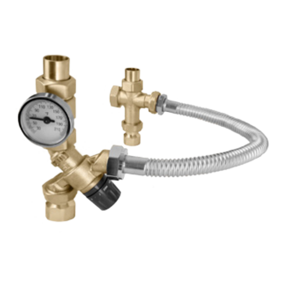 CALEFFI TANKMIXER 520 SERIES INSTALLATION INSTRUCTIONS MANUAL Pdf ...