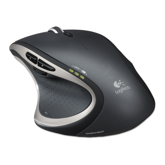 LOGITECH PERFORMANCE MOUSE MX QUICK START MANUAL Pdf Download | ManualsLib