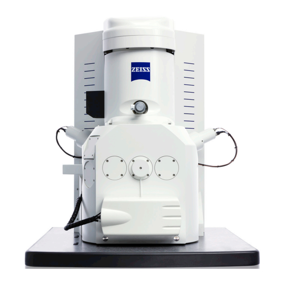 ZEISS EVO SERIES INSTRUCTION MANUAL Pdf Download | ManualsLib